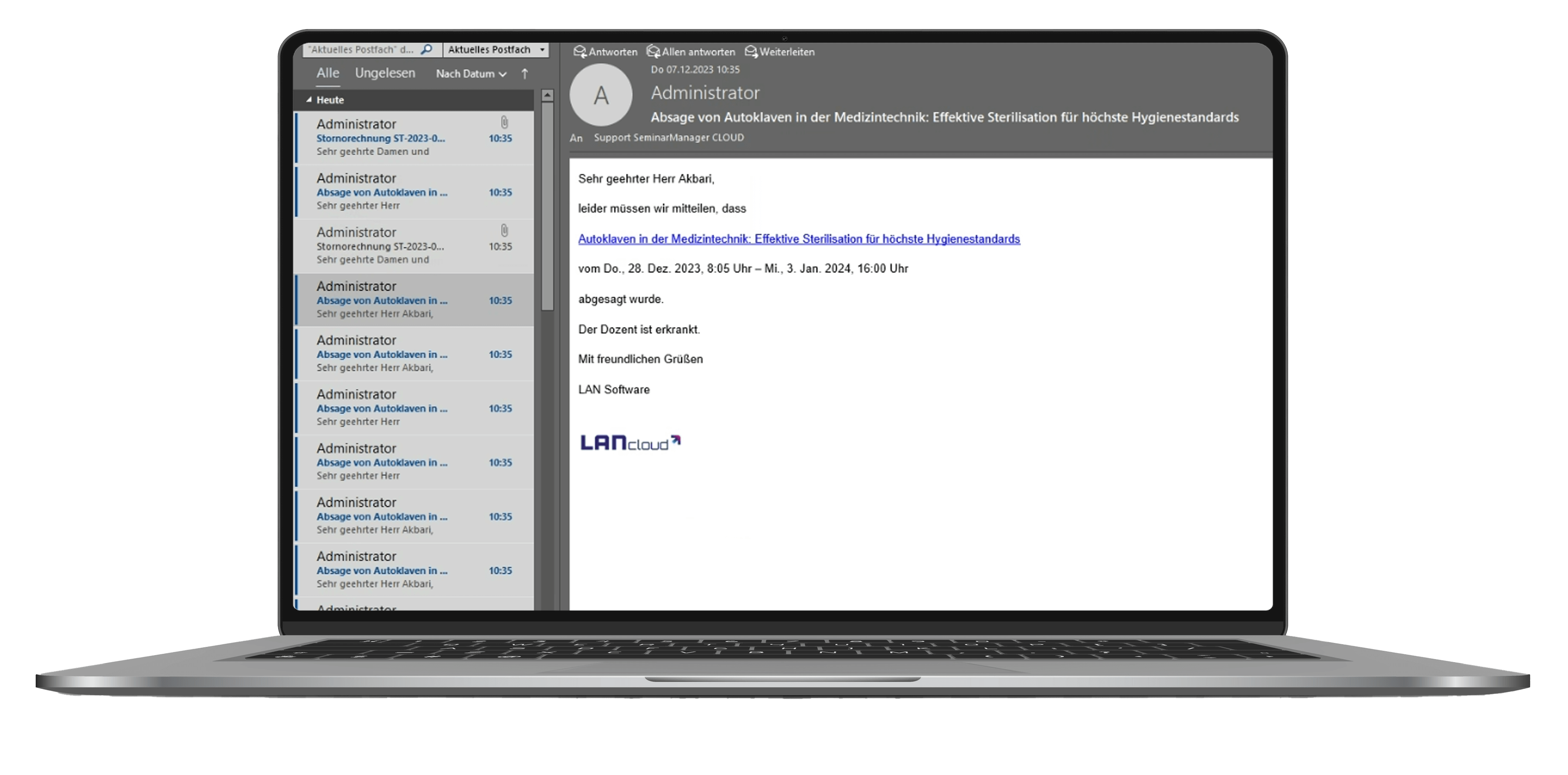 Weiterbildungen easy managen | mit LANcloud